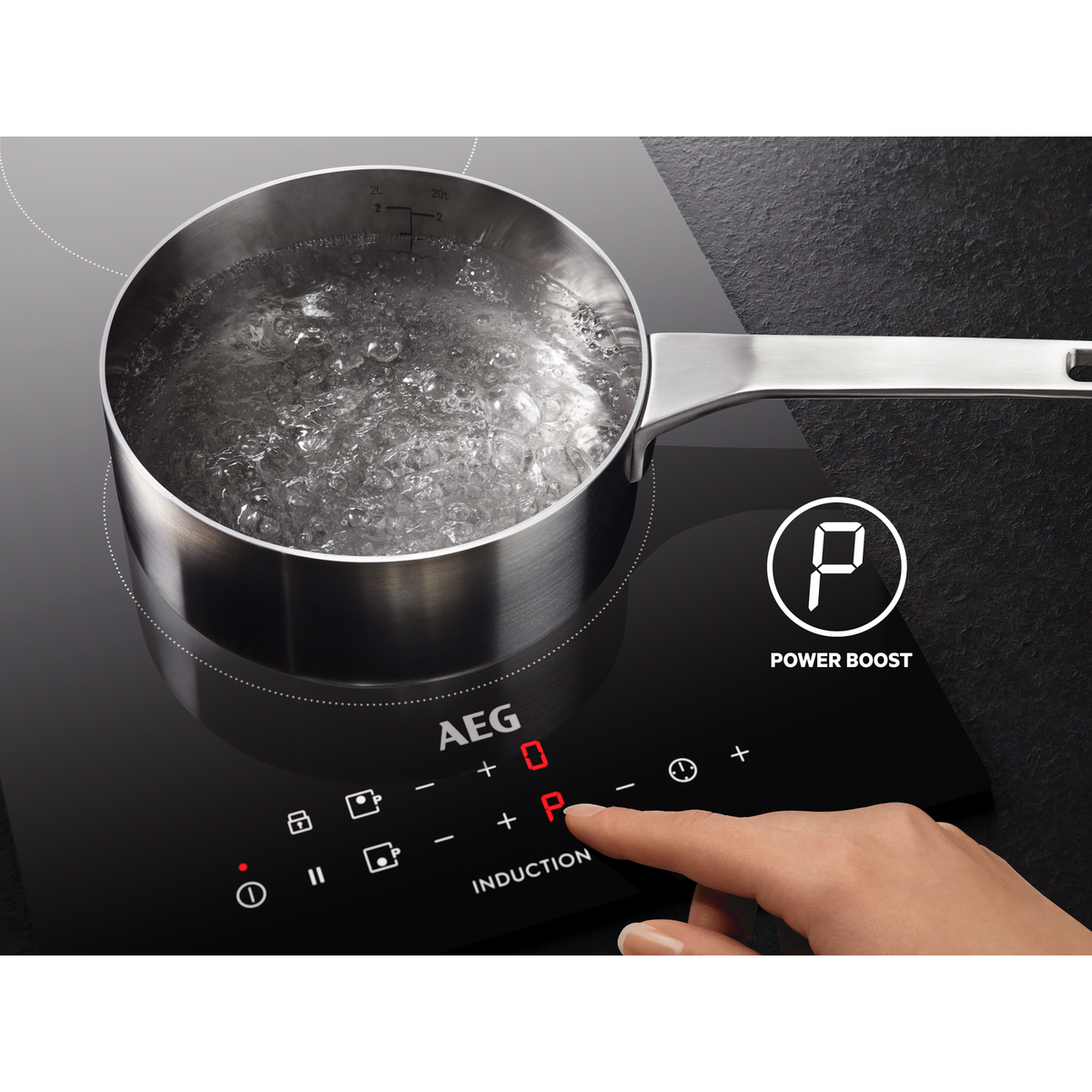 Pure - Induction Hob 60 cm - IPE64551FB | AEG