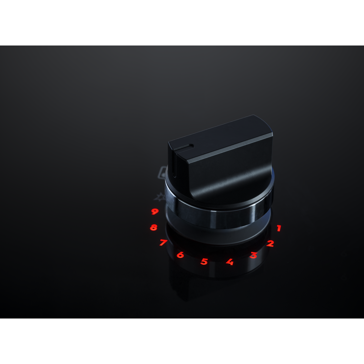 8000 Flamelight Gas On Glass Hob 60cm Gas hob | AEG