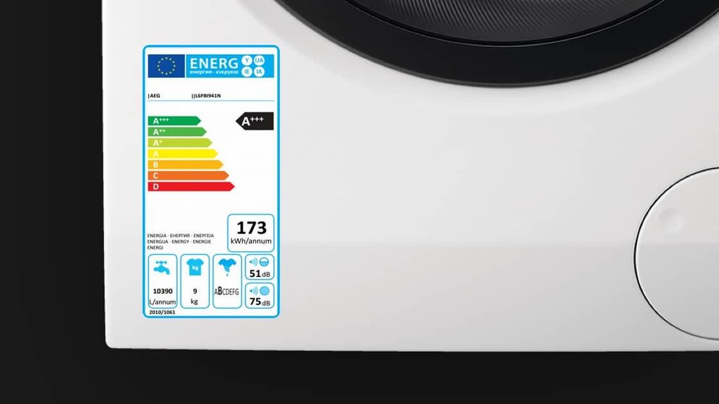 Legal New Energy Label - Home Appliances | AEG