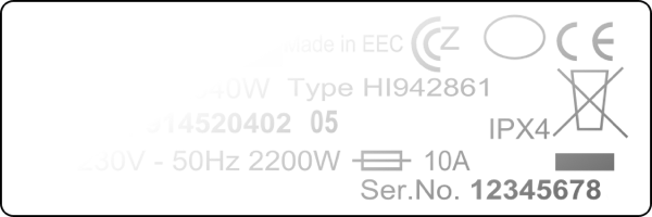 How To Take a Photo of Your Rating Plate | AEG
